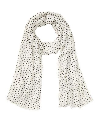 Olsen Heart Print Scarf - Macy's
