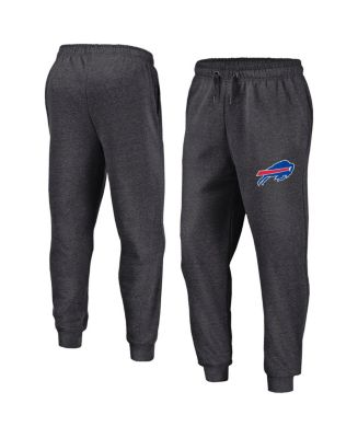 Fanatics Men's Heather Charcoal Buffalo Bills Boost Fleece Joggers - Macy's