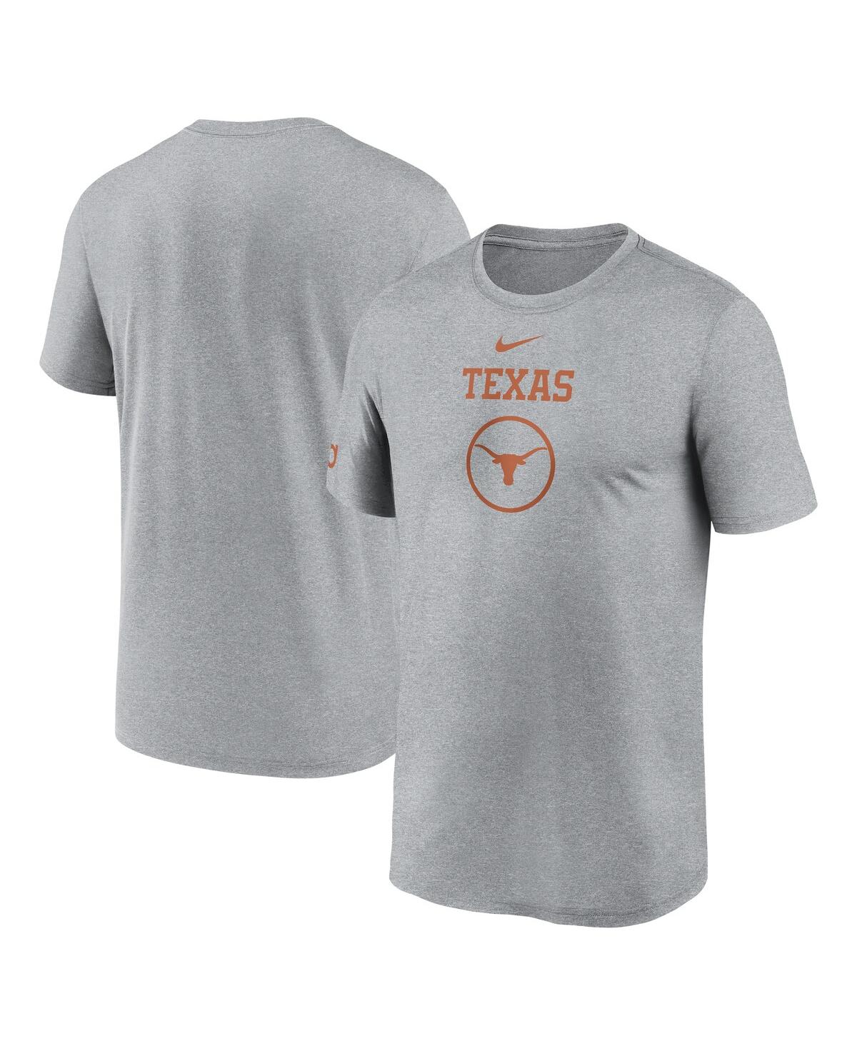 Click here for Nike Mens Heather Gray Texas Longhorns On-Court Ba... prices