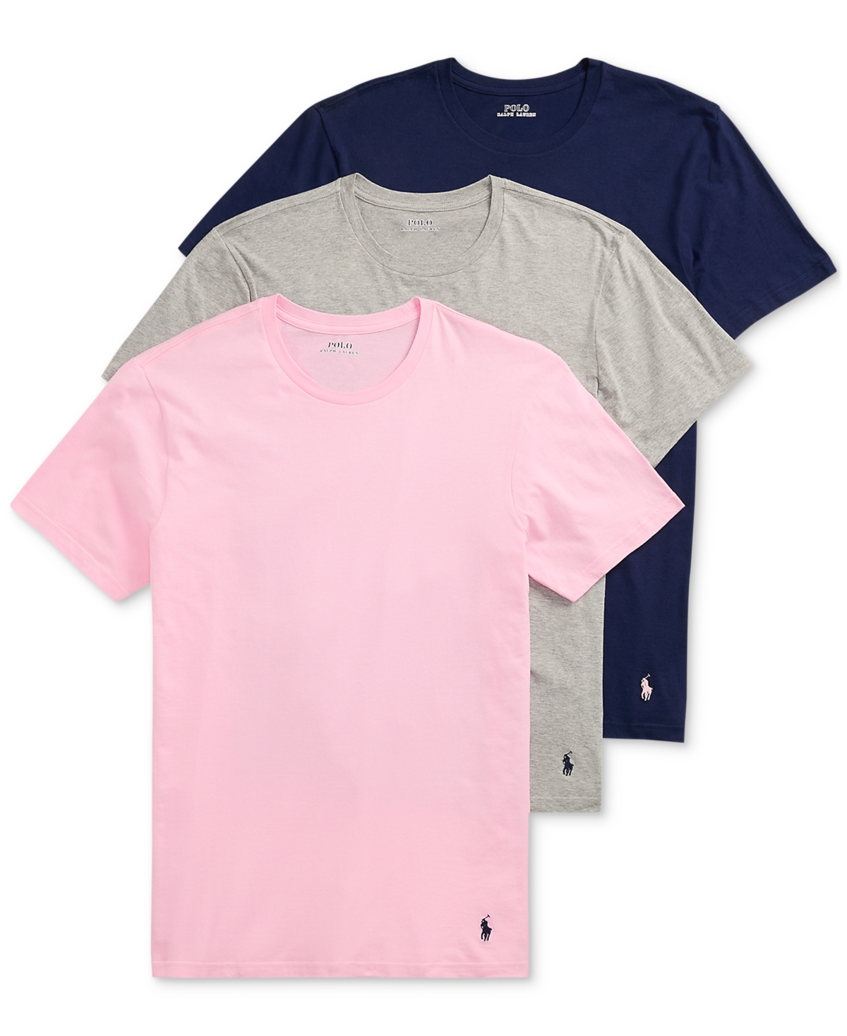 Click here for Polo Ralph Lauren Mens 3-Pack Classic Crewneck Und... prices