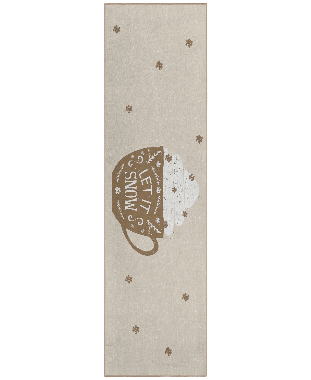 Click here for Dalyn Wonderland WN7 23x76 Runner Area Rug - Beige prices
