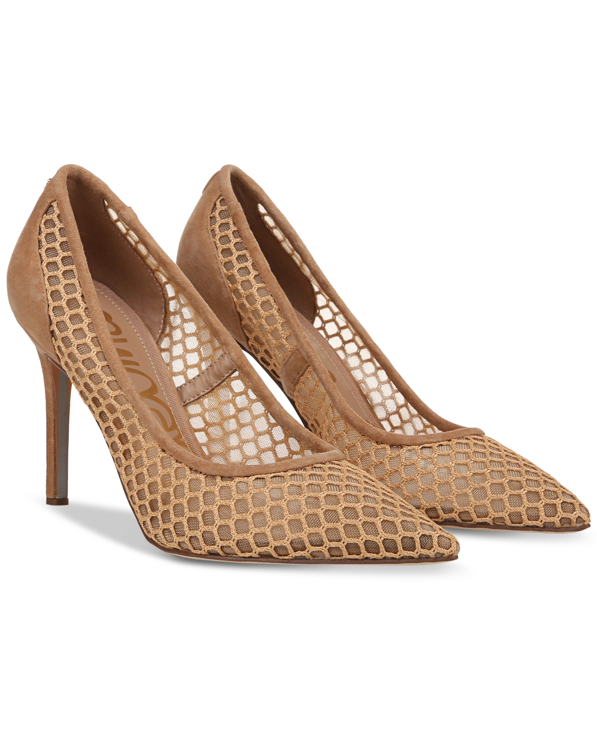 Click here for Sam Edelman Womens Hazel Mesh Pumps - Hazelwood Me... prices