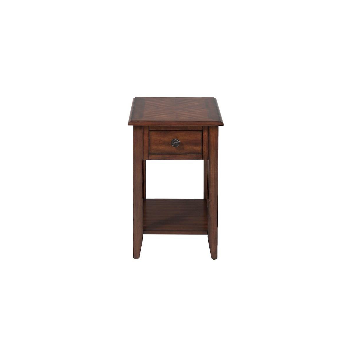 Click here for Medium Brown Chairside Table prices