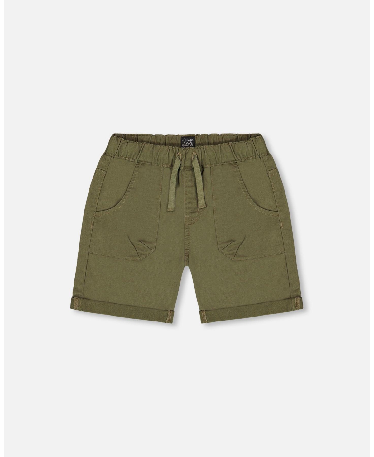 Deux par Deux Boys Stretch Twill Short - Little Kid  Big Kid