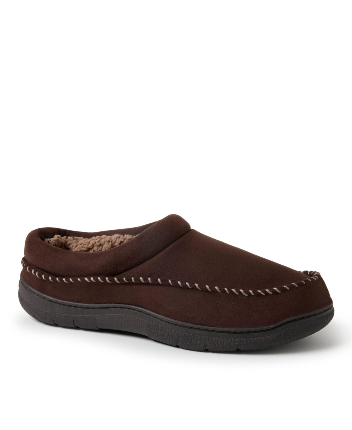 Click here for Dearfoams Mens Thompson Moccasin Toe Clog House Sh... prices
