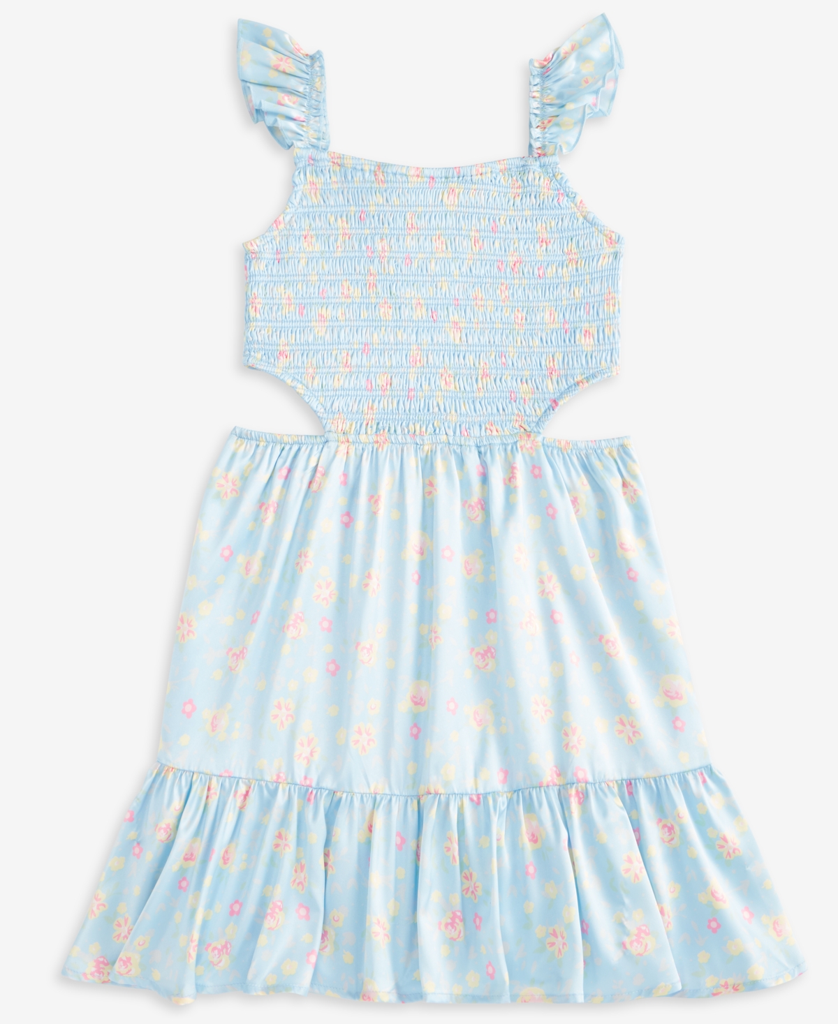 Click here for With Jules Big Girl Flutter Shoulder Cut-Out Dress... prices