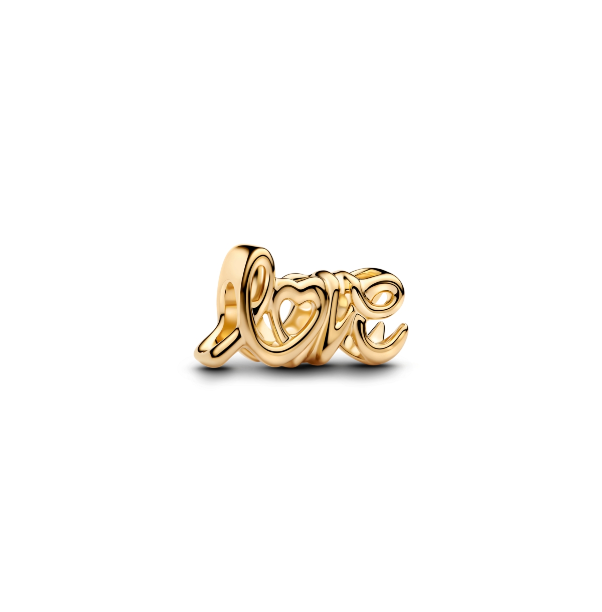Click here for Pandora 14K Gold Plated Handwritten Love Charms -... prices