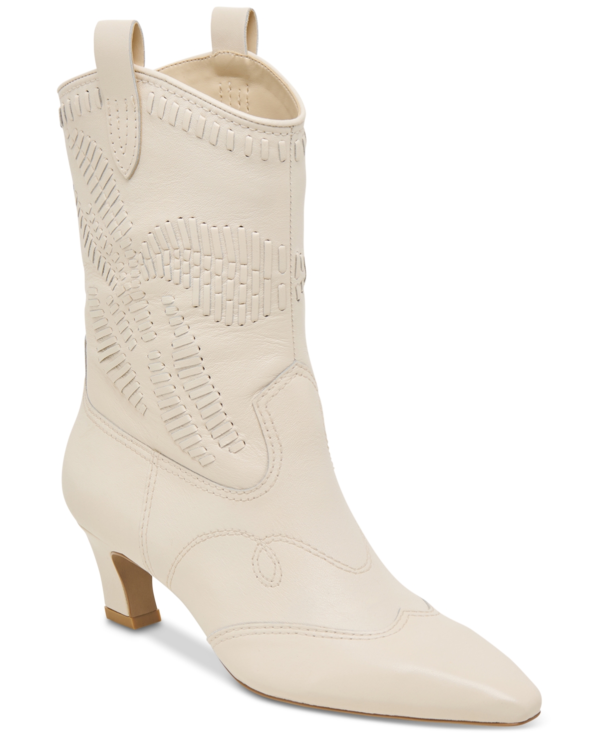Click here for Dolce Vita Womens Tavla Stitched Pointed-Toe Weste... prices