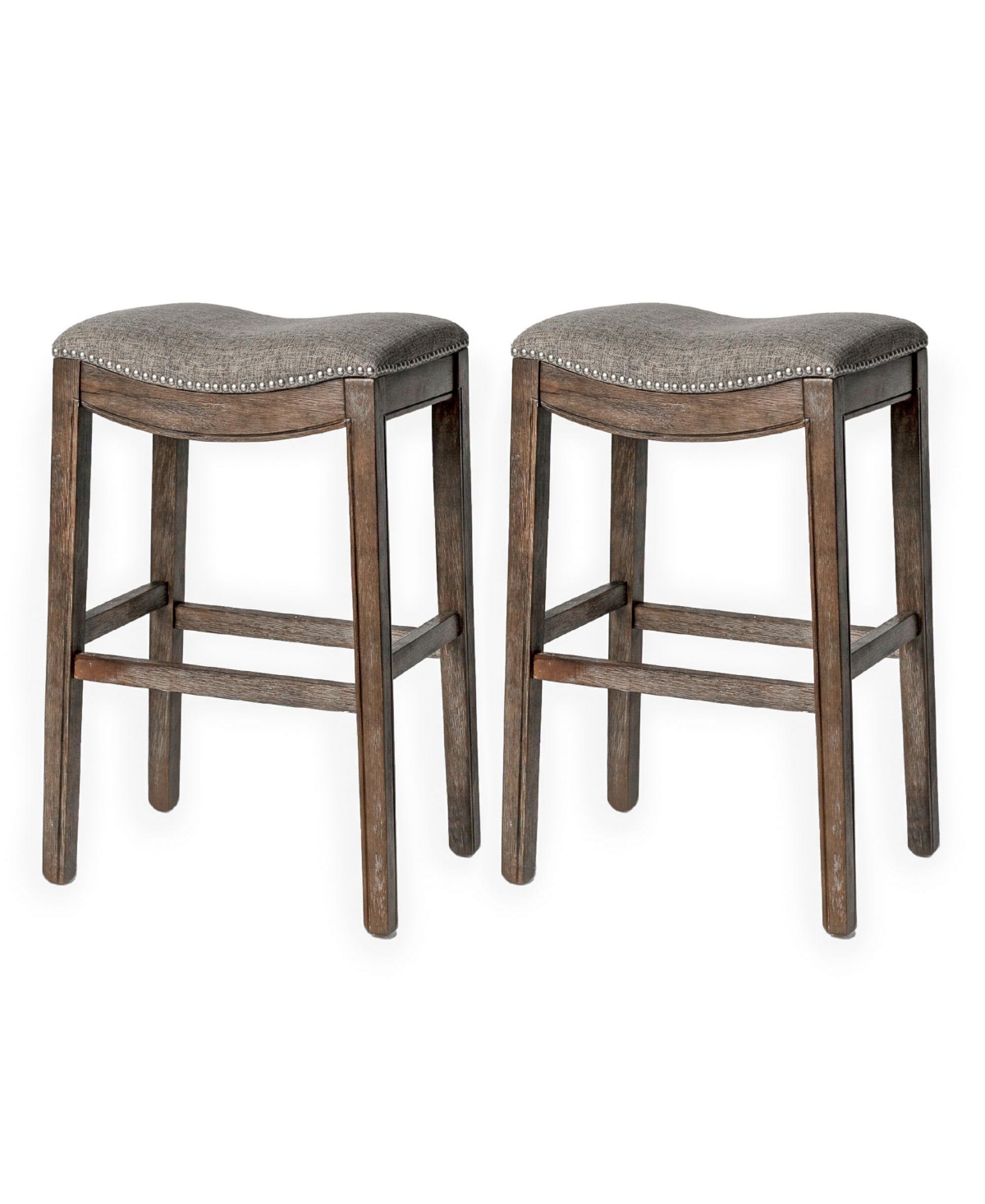 Click here for Maven Lane Adrien Backless Saddle Kitchen Bar Stoo... prices