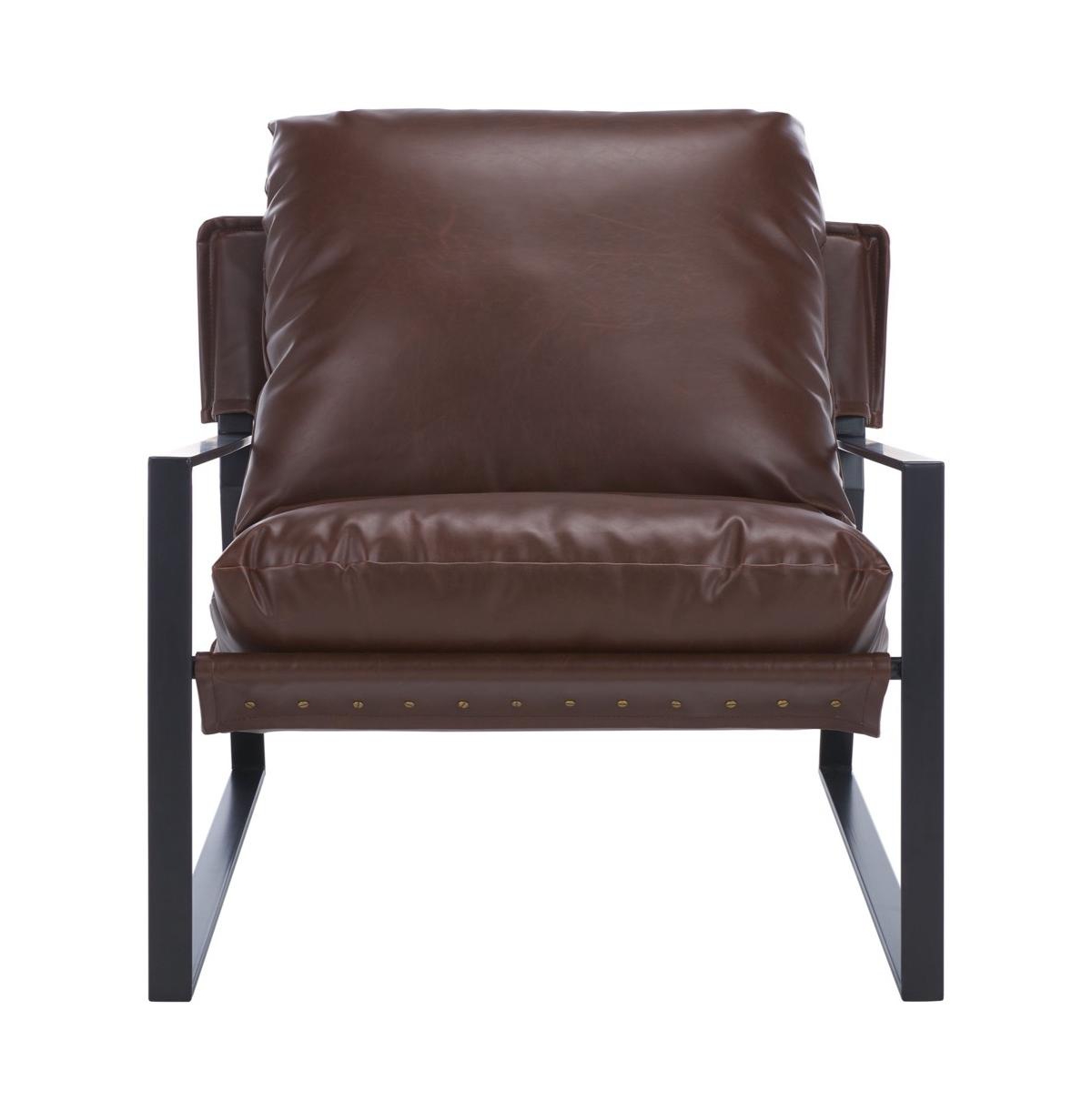 Click here for Popham Pillow Top Accent Chair - Dark brown / blac... prices