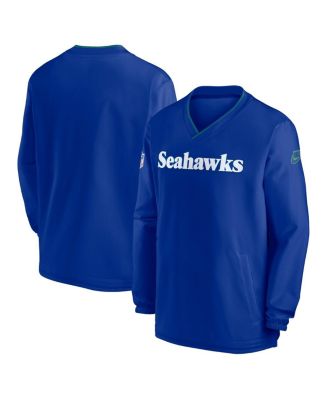 Nike Men's Royal Seattle Seahawks 2024 Sideline Throwback Logo Long ...