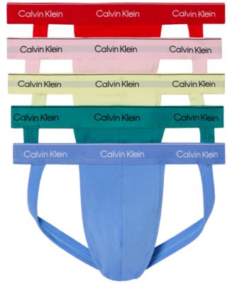 Calvin Klein Men's 5-Pk. Pride Jock Straps - Macy's
