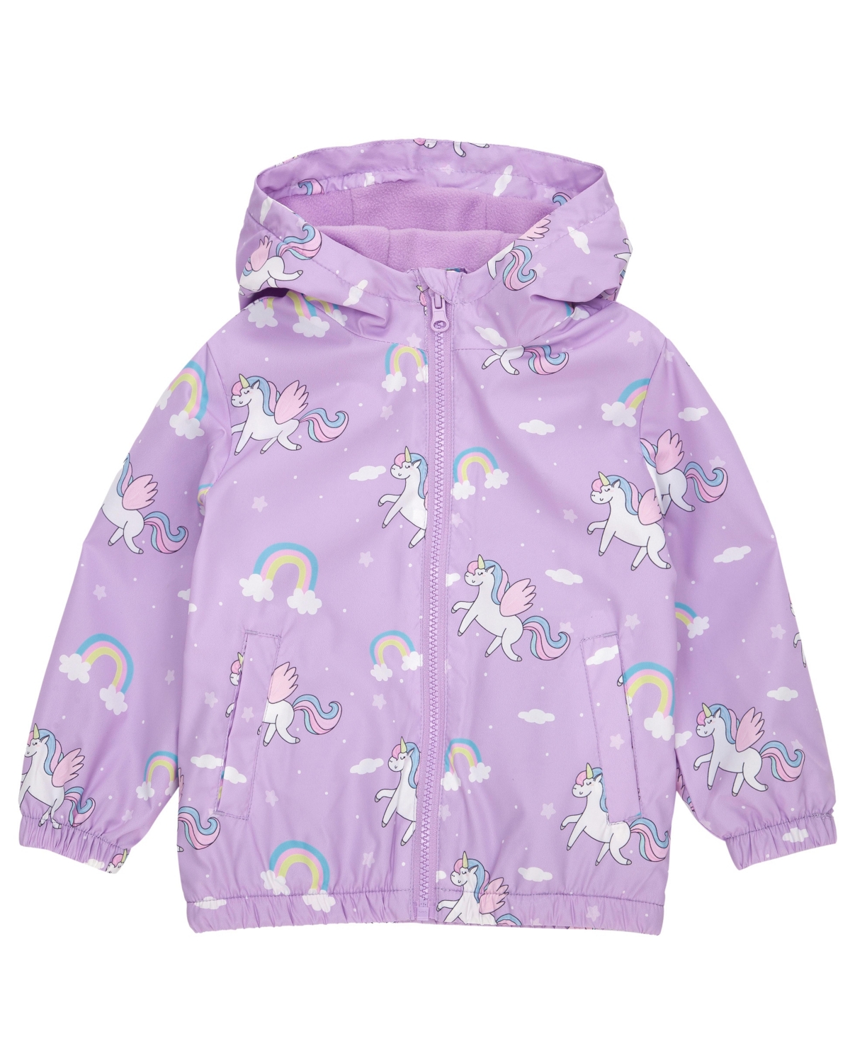 Click here for Rokka&Rolla Toddler Girls Fleece Lined Windbreaker... prices
