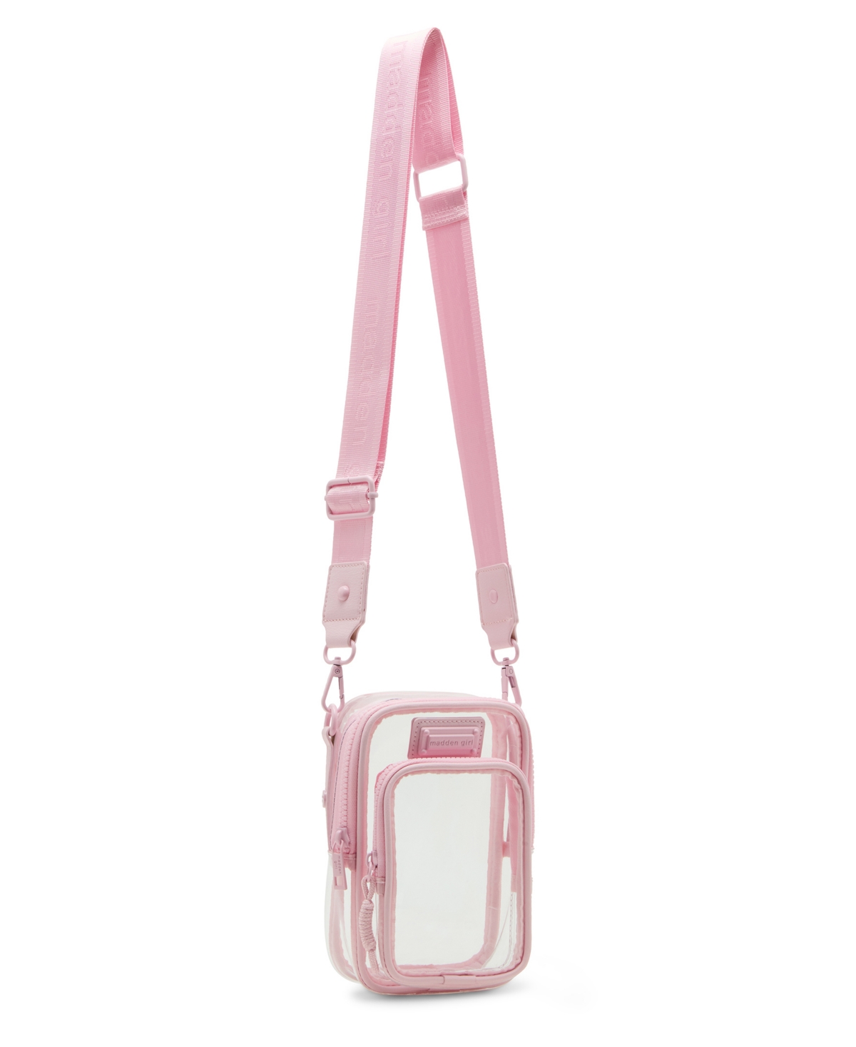 Click here for Madden Girl Willowv Clear Cellphone Crossbody Bag... prices