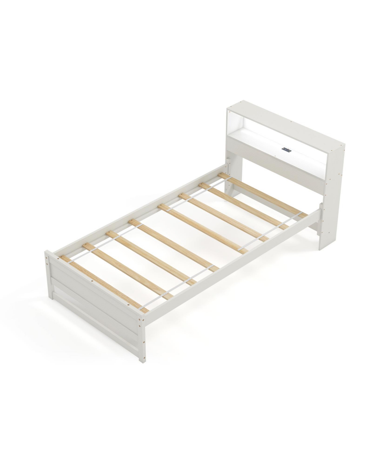 Click here for Bed Frame with Storage Headboard and Charging Stat... prices