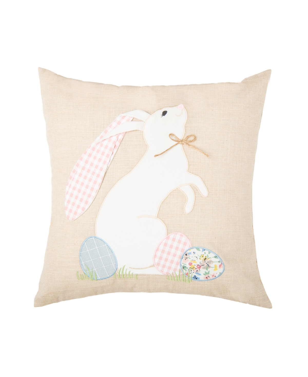 Click here for 18 x 18 Bunny Eggs Embroidered Spring Easter Theme... prices
