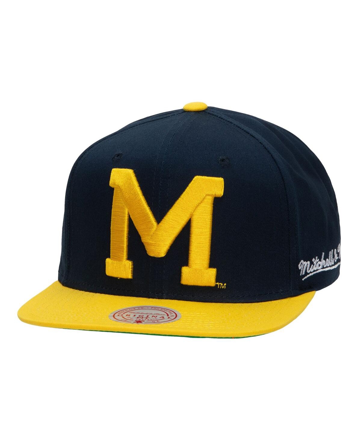 Click here for Mitchell & Ness Mens Navy Michigan Wolverines Back... prices