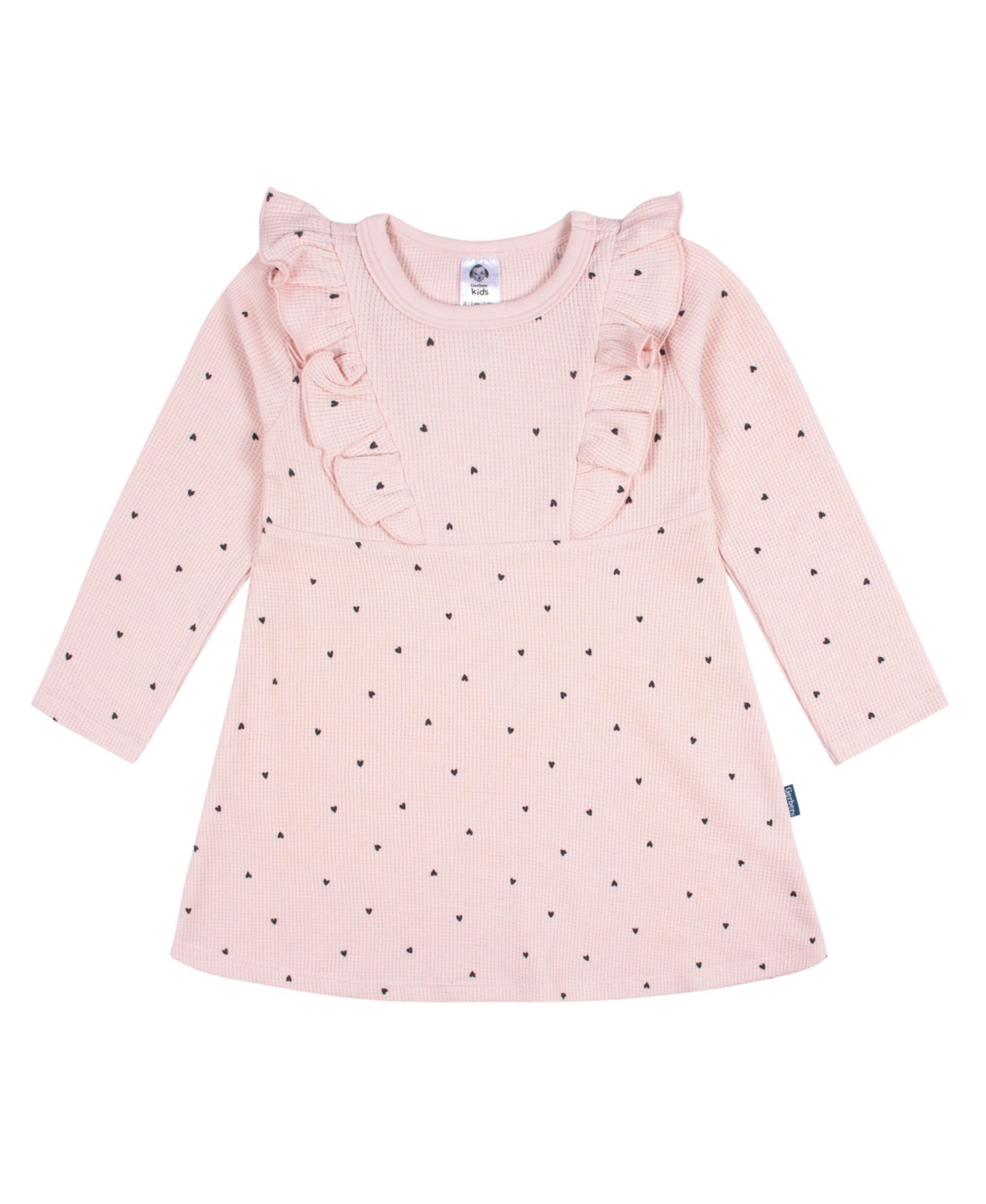 Click here for Gerber Baby Girls Long Sleeve Ruffle Dress - Pink prices