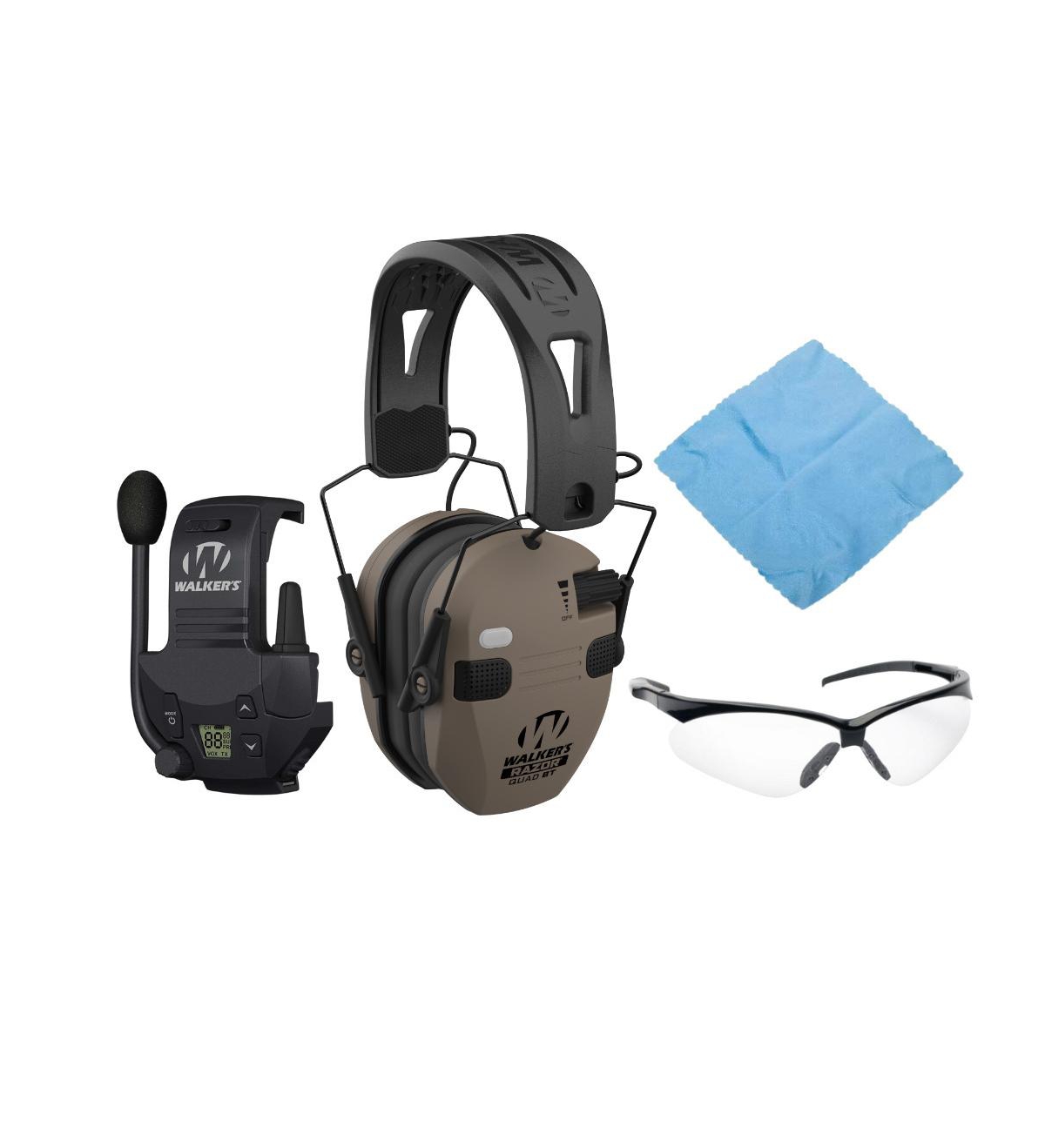 Click here for Walkers Razor Slim Quad Electronic Earmuffs with B... prices