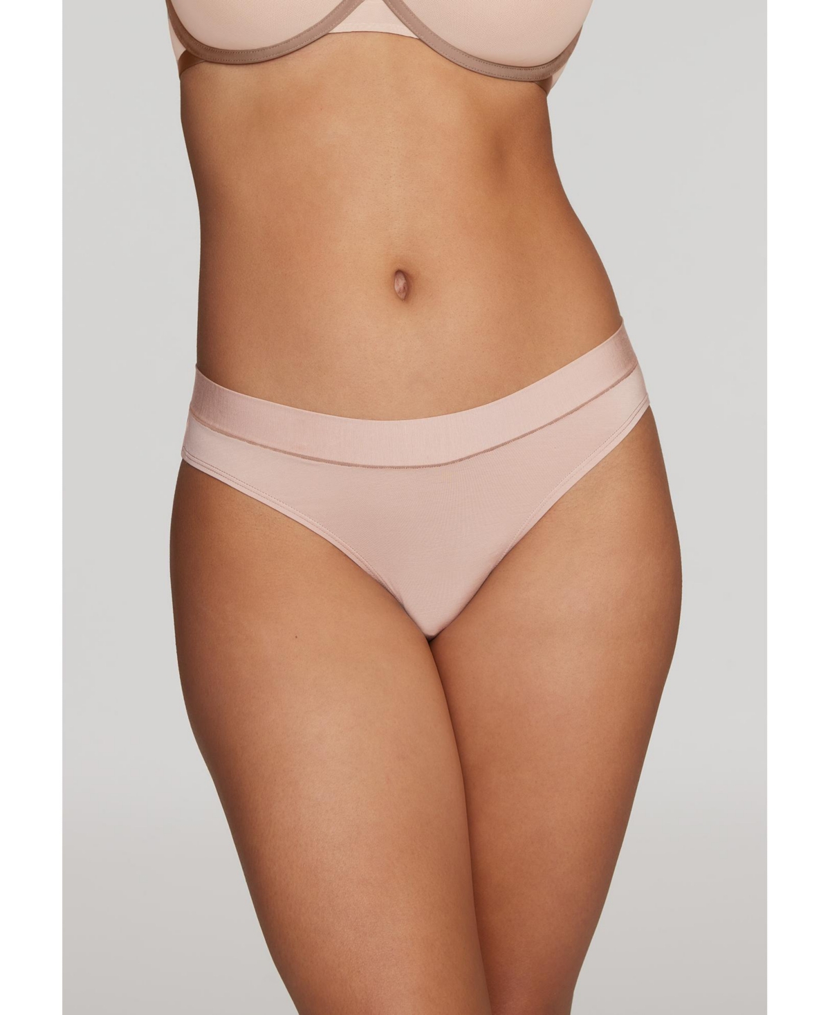 Click here for Cuup Womens The Bikini - Modal - Sand taupe contra... prices