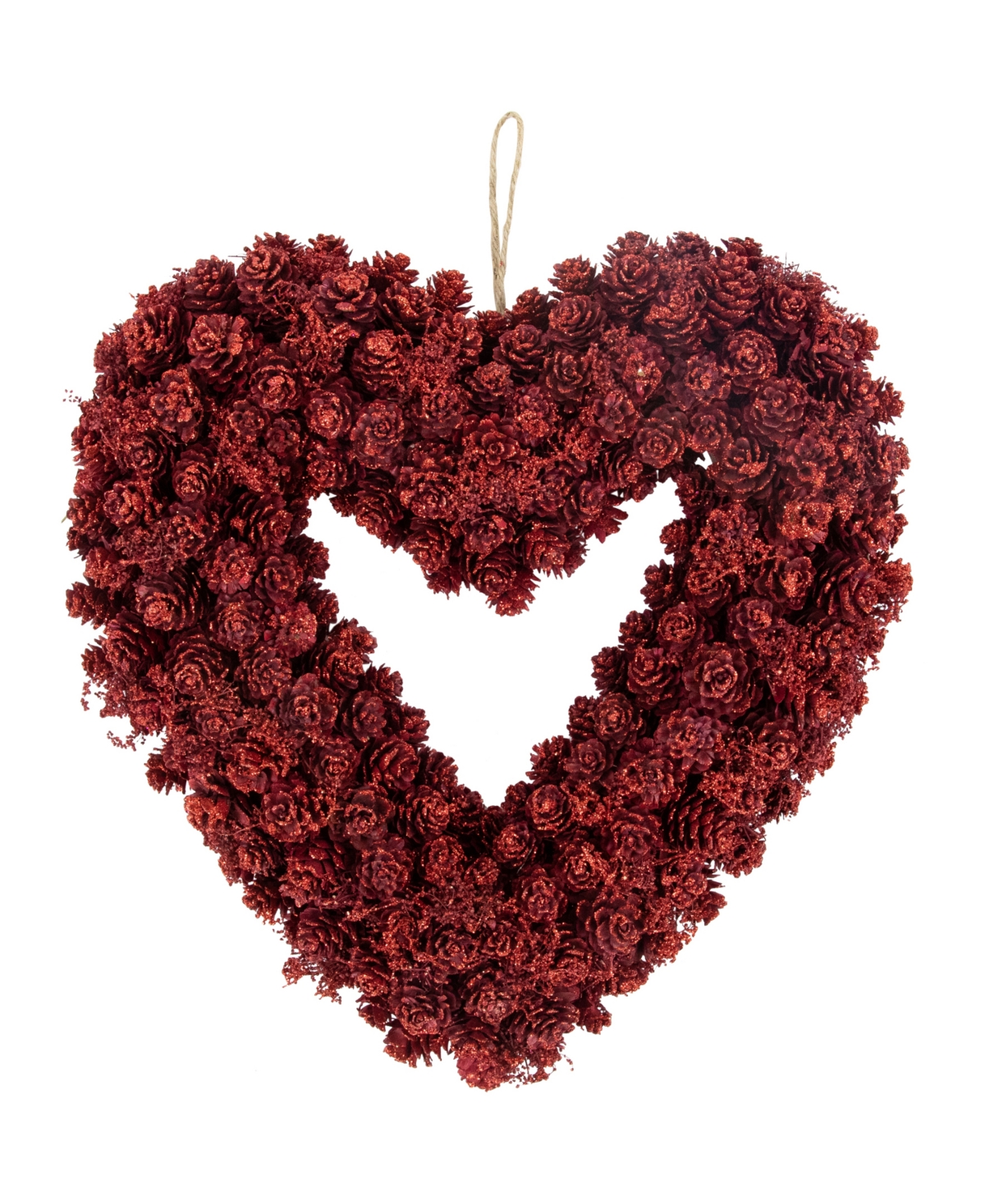 Click here for Northlight 14 Pine Cone Rose Valentines Day Wooden... prices