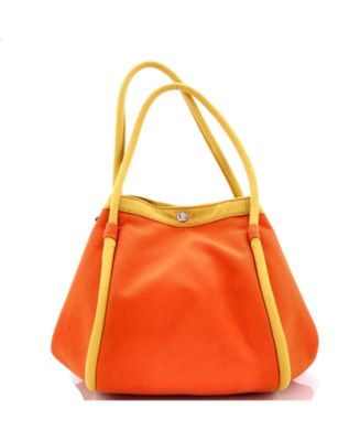 Pre-Owned HERMÉS Lindy Beach Bag Toile - Macy's