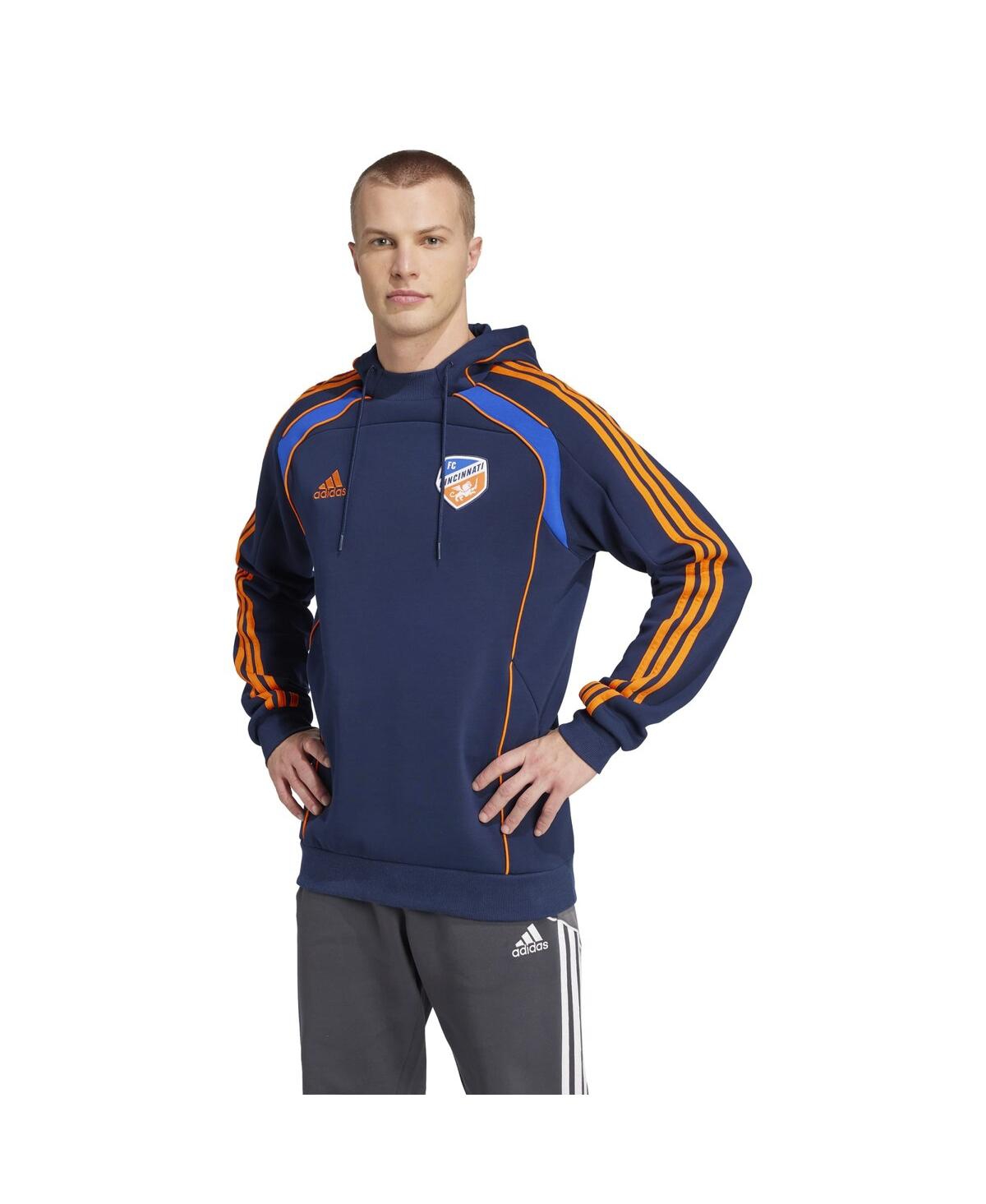 Click here for Adidas Mens Navy Fc Cincinnati 2025 Travel Pullove... prices