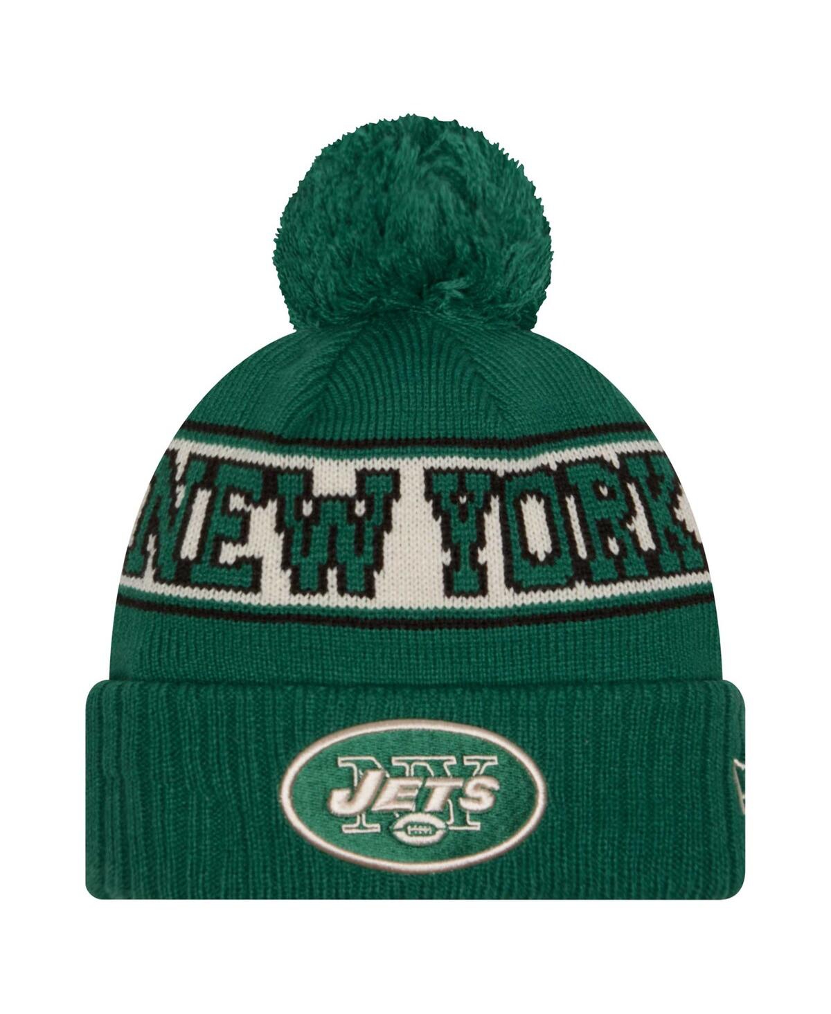 Click here for New Era Mens Kelly Green New York Jets RetroÂ Cuff... prices