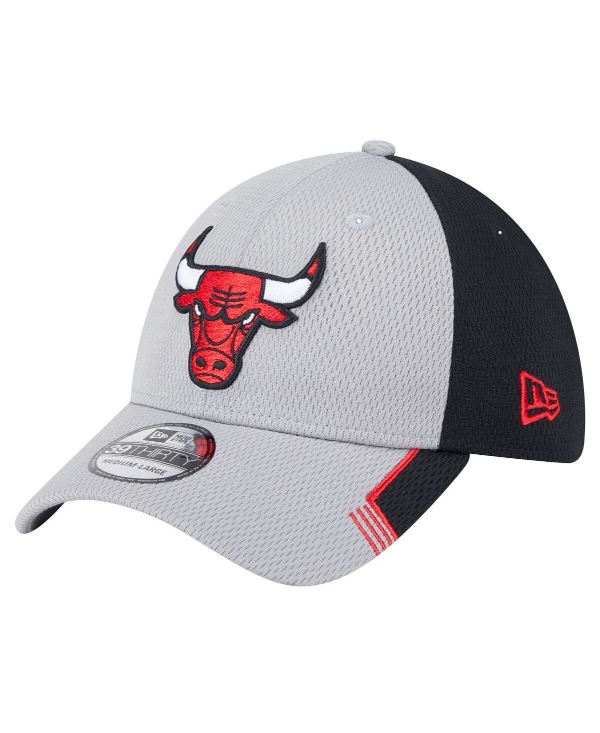 Click here for New Era Mens Gray/Black Chicago Bulls Active Trim... prices