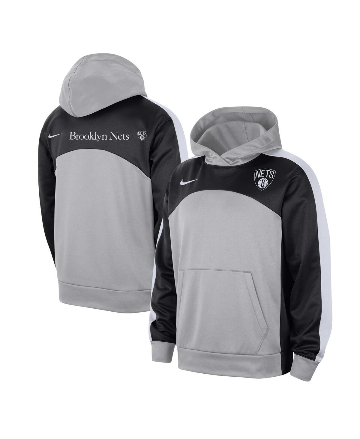 Click here for Nike Mens Silver/Black Brooklyn Nets Authentic Sta... prices