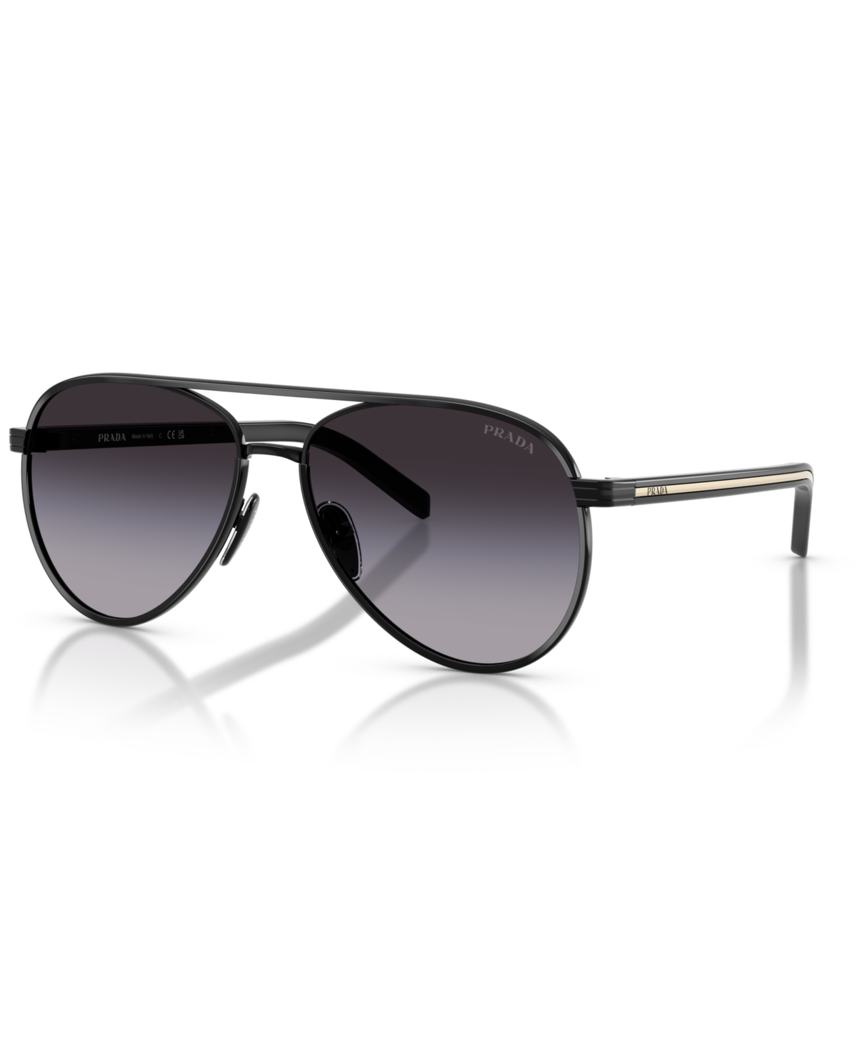 Click here for Prada Womens Large Pilot Aviator Sunglasses  PRB57... prices