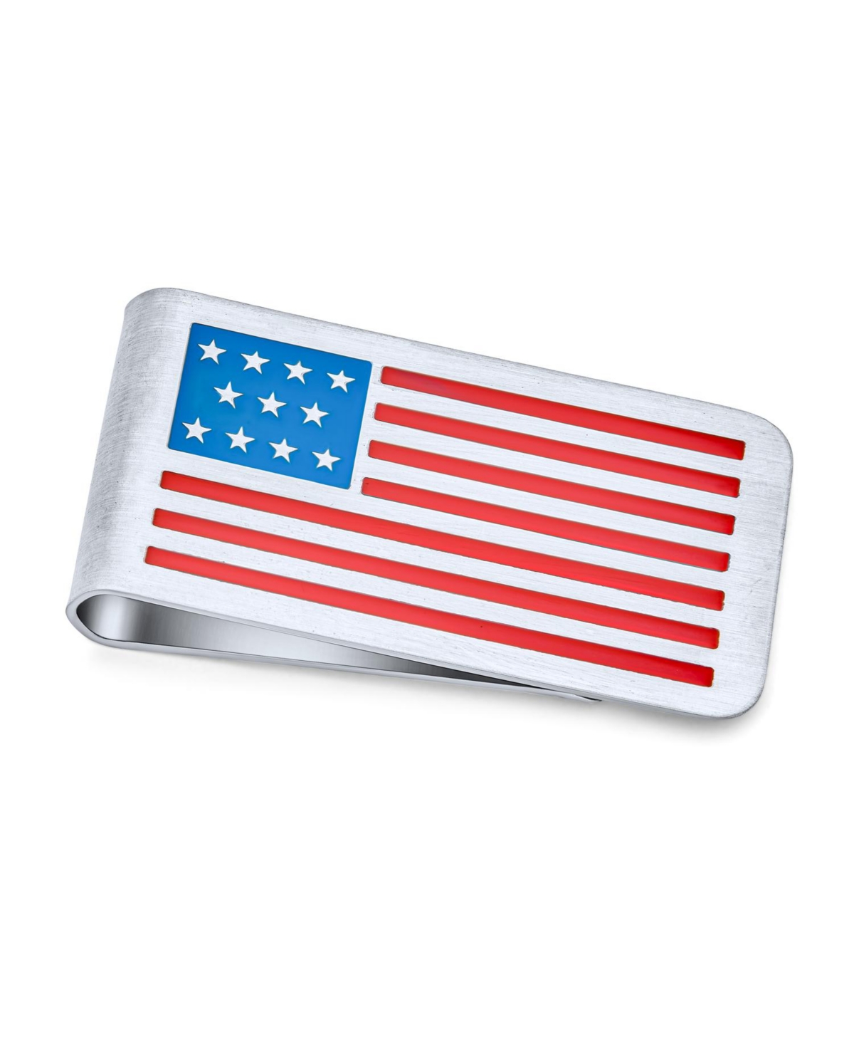 Click here for Bling Jewelry Patriotic Usa Flag Money Clip Red Wh... prices