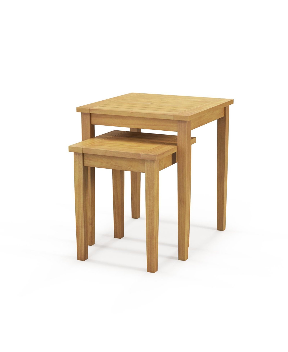 Click here for 2 Pieces Space Saving Design Teak Wood Outdoor Pat... prices