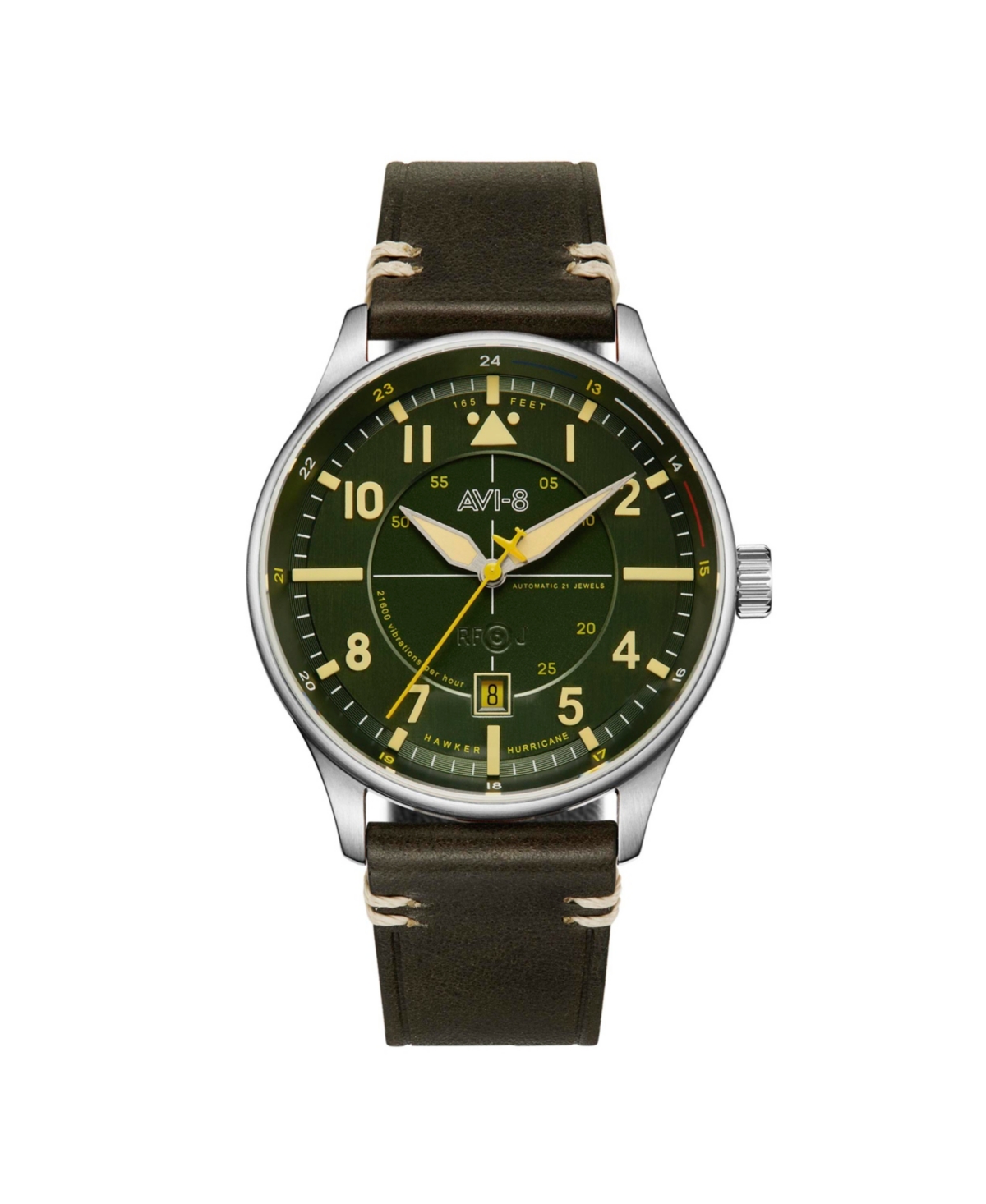 Click here for Avi-8 Mens Hawker Hurricane Kent Automatic Green L... prices