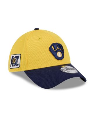 New Era Men's Yellow Milwaukee Brewers 2025 Spring Training 39THIRTY ...