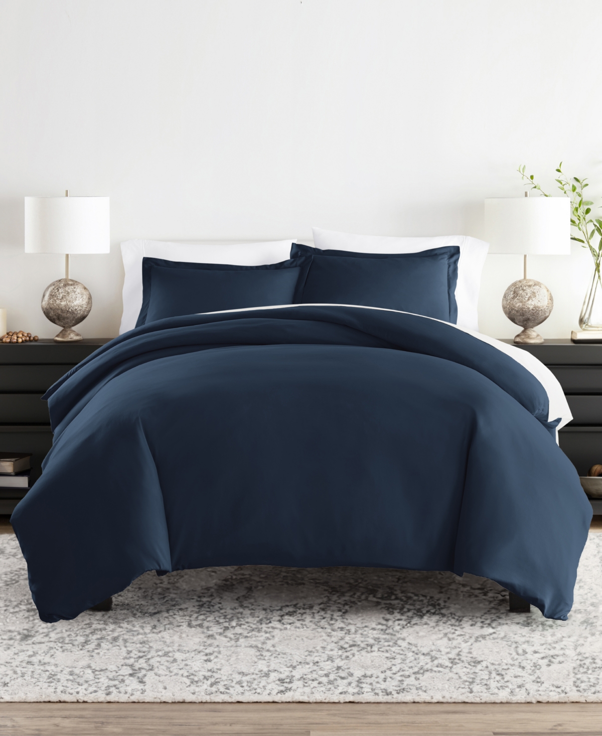 Click here for ienjoy Home Double Brushed Solid Duvet Cover Set... prices