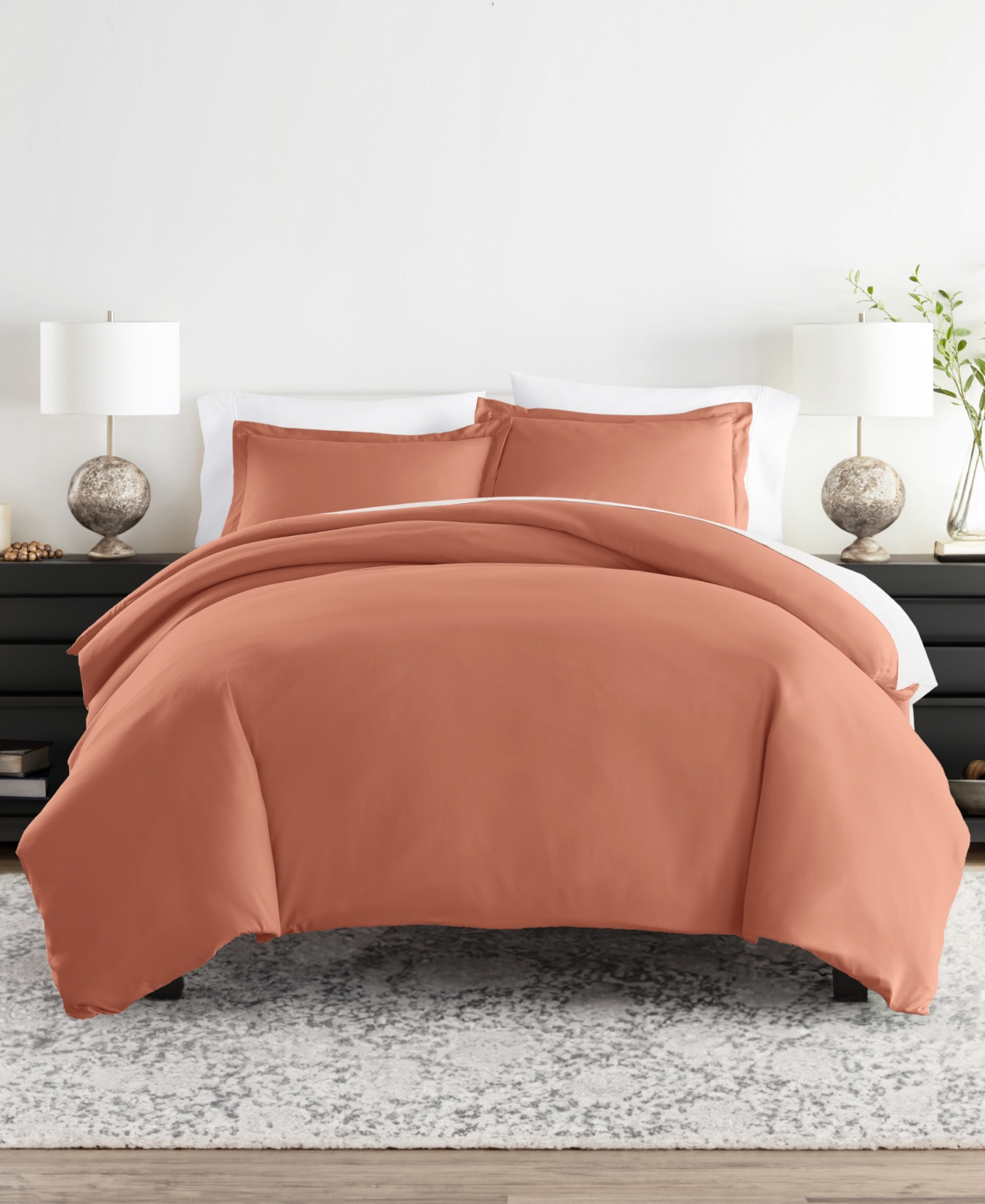 Click here for ienjoy Home Double Brushed Solid Duvet Cover Set... prices