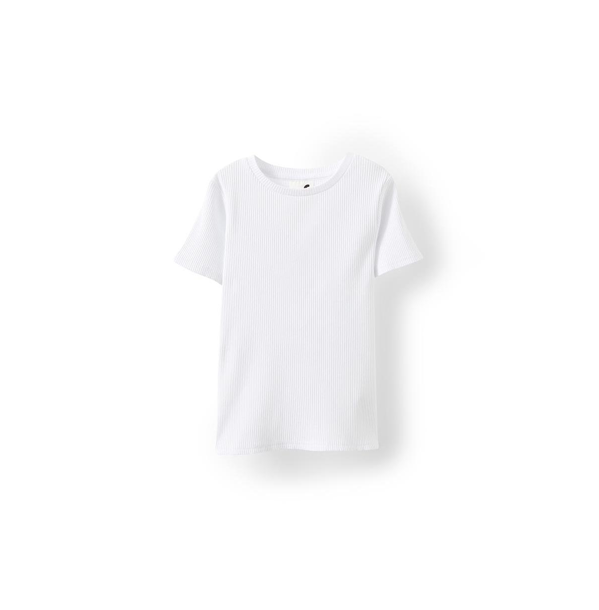 Click here for Cotton On Little Girls Raya Tee - White prices