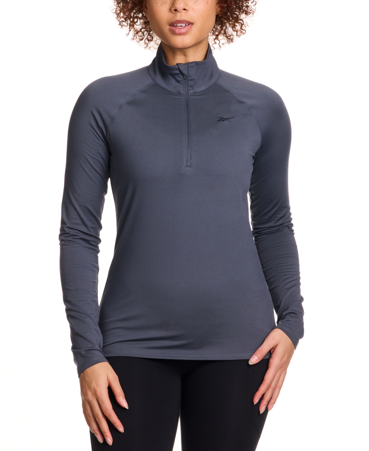 Click here for Reebok Womens Id Train Fitted Quarter-Zip Track Ja... prices
