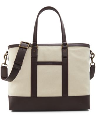 Brooks Brothers Newport Carryall Work Tote Bag - Macy's