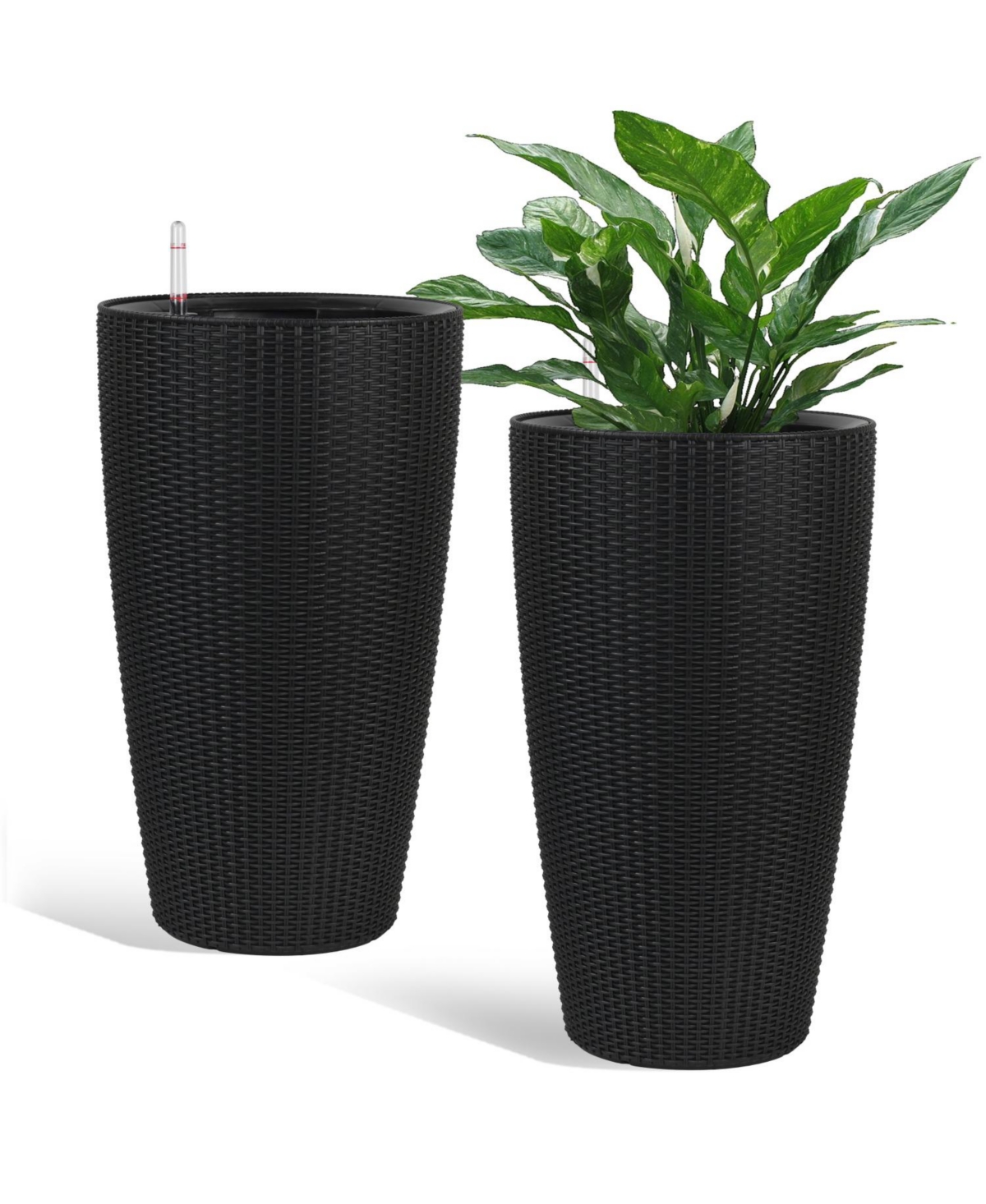 Click here for Streamdale Modern 22.5" Rattan Design Planter... prices