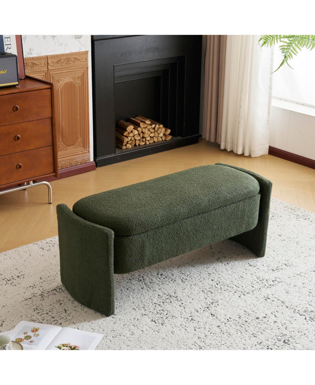 Click here for Streamdale Elegant Long - shaped Storage Ottoman B... prices