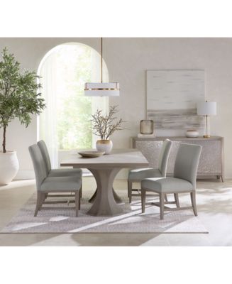Cornelia 5-Pc. Dining Set (Rectangular Table & 4 Side Chairs) - Macy's