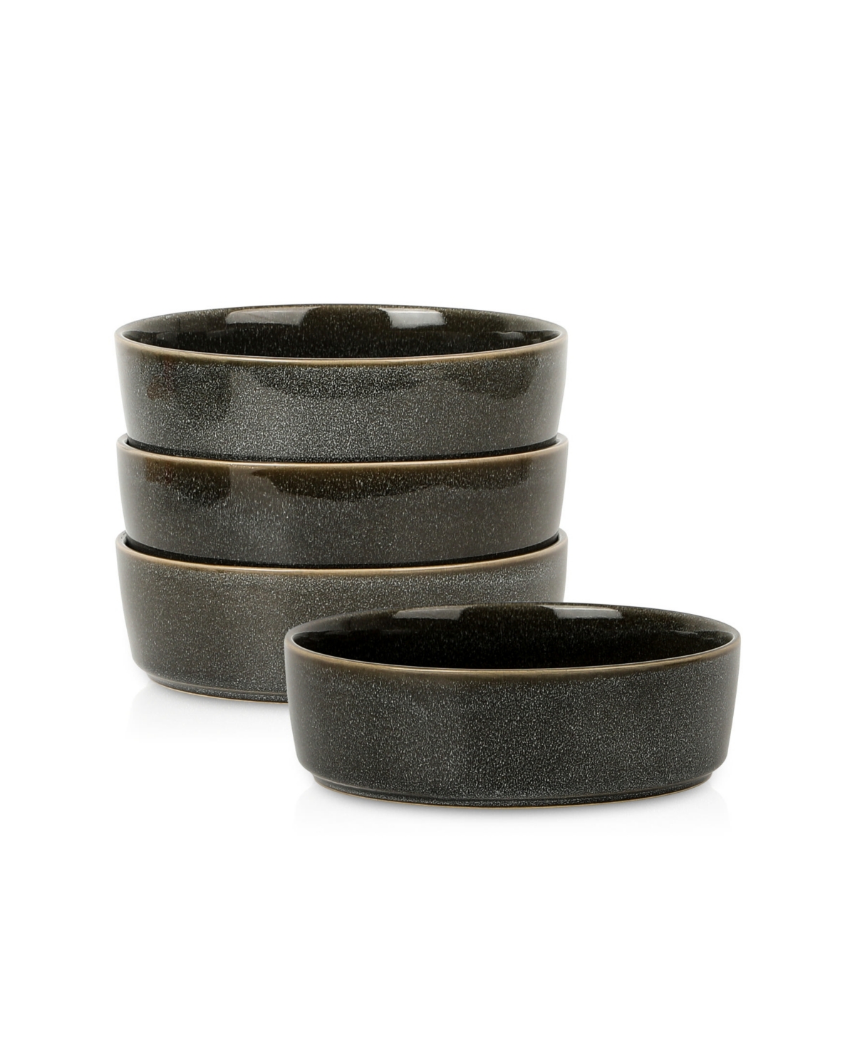 Click here for Stone Lain Eden Pasta Bowls  Set of 4 - Charcoal G... prices