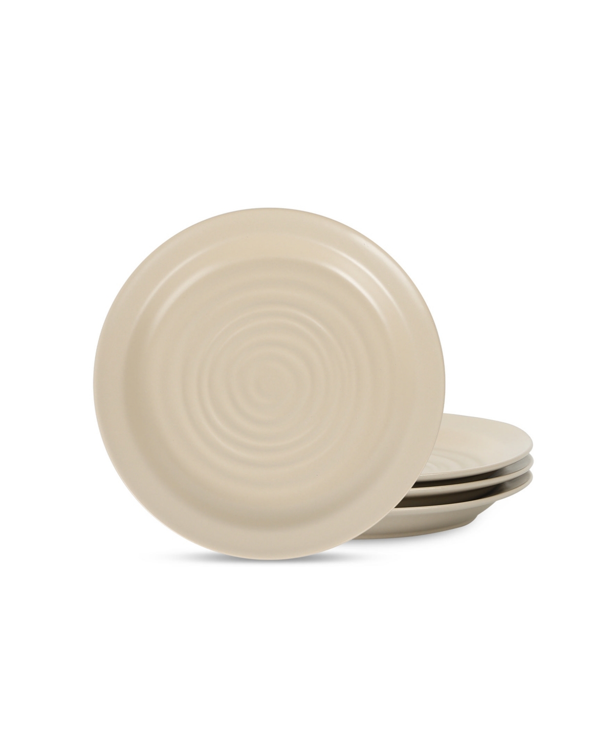 Click here for Stone Lain Orbit Salad Plates  Set of 4 - Beige prices