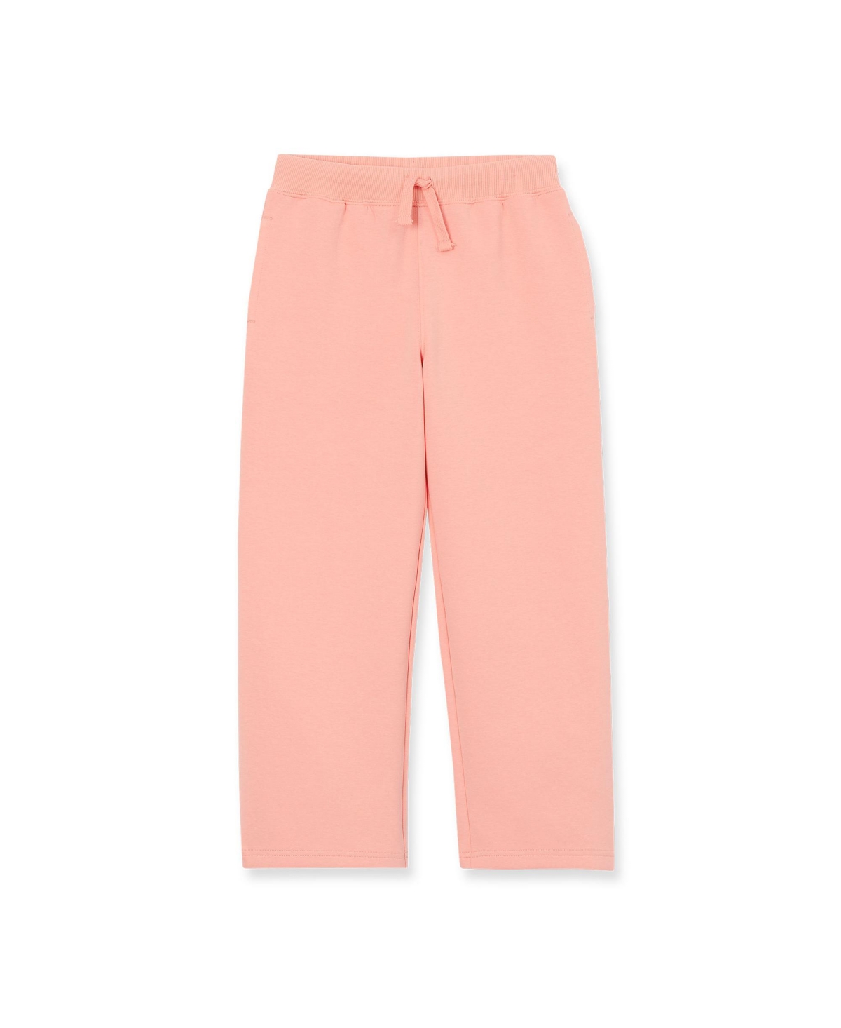 Click here for Lands End Girls Wide Leg Knit Pants - Light coral prices
