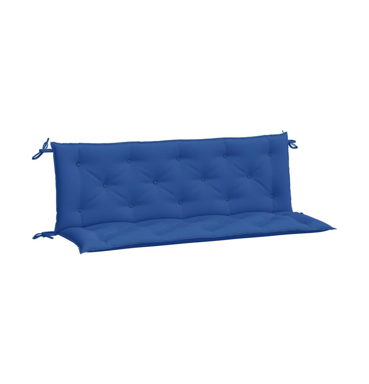 Click here for Garden Bench Cushions 2 pcs Blue 59.1x19.7x2.8 Oxf... prices