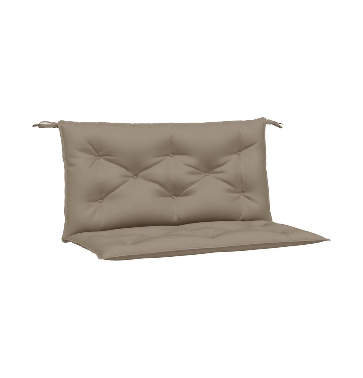 Click here for Garden Bench Cushions 2 pcs Taupe 39.4x19.7x2.8 Ox... prices