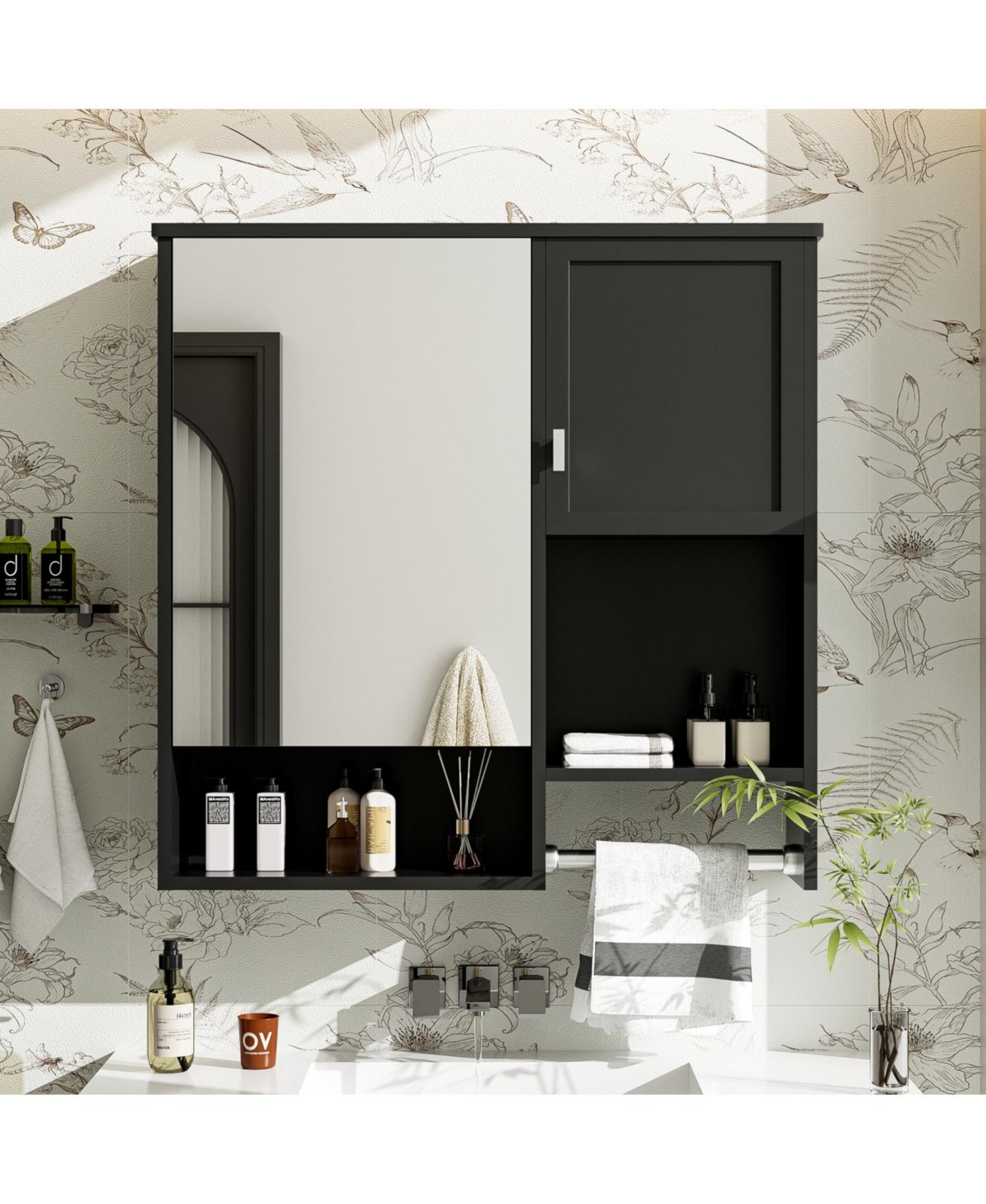 Click here for Modern Wall Mount Medicine Cabinet with Mirror and... prices
