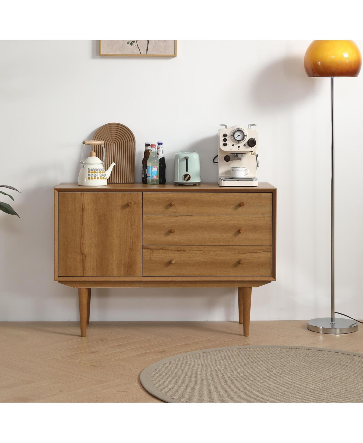 Click here for Streamdale Modern Sideboard/Buffet with 3D Edge De... prices